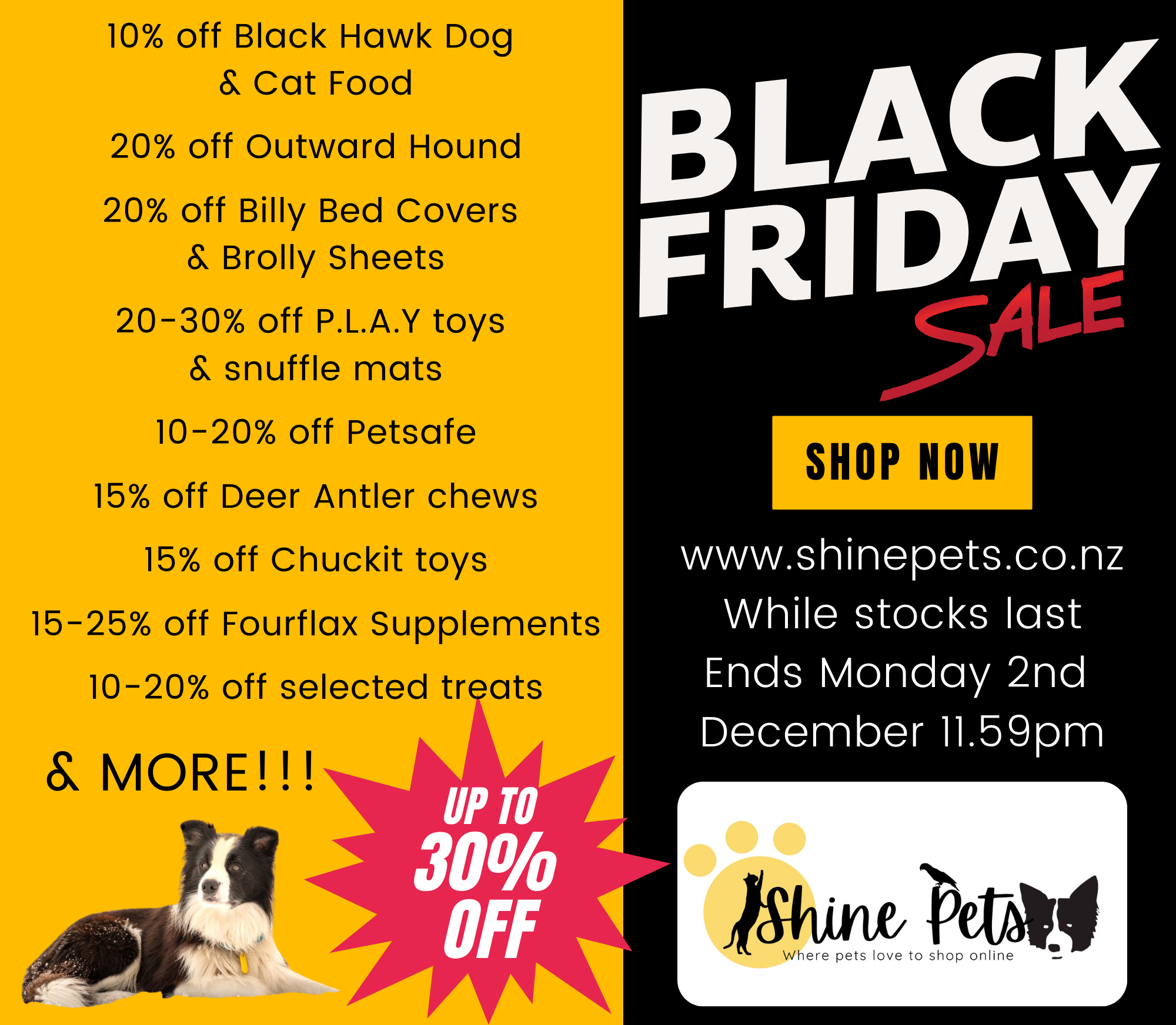 The Home of Pet Supplies in NZ | Pet Store NZ | Shine Pets